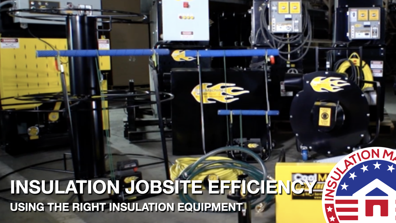 Insulation Jobsite Efficiency: Using the Right Insulation Machine ...